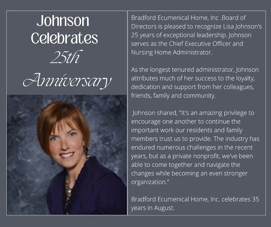 Celebrating 25 years of Service | Bradford Celebrating 25 years of Service | Bradford